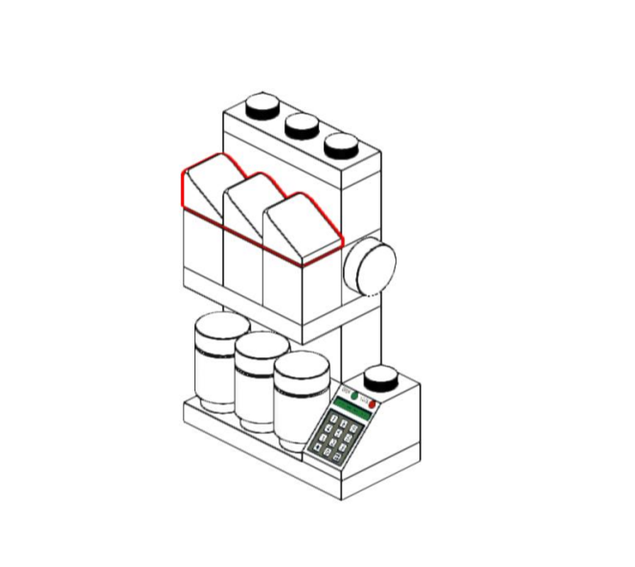 LEGO MOC Lego Food stand by AA_777-9 | Rebrickable - Build with LEGO