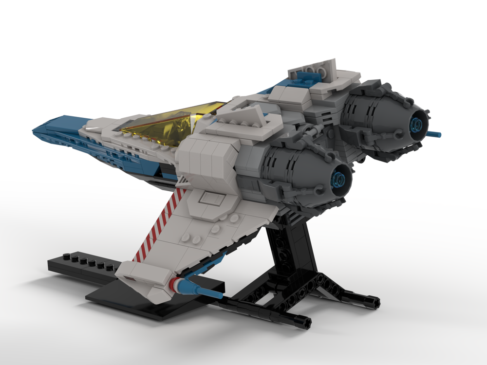 Lego Moc Lightyear Xl 15 Mod By Linse Rebrickable Build With Lego