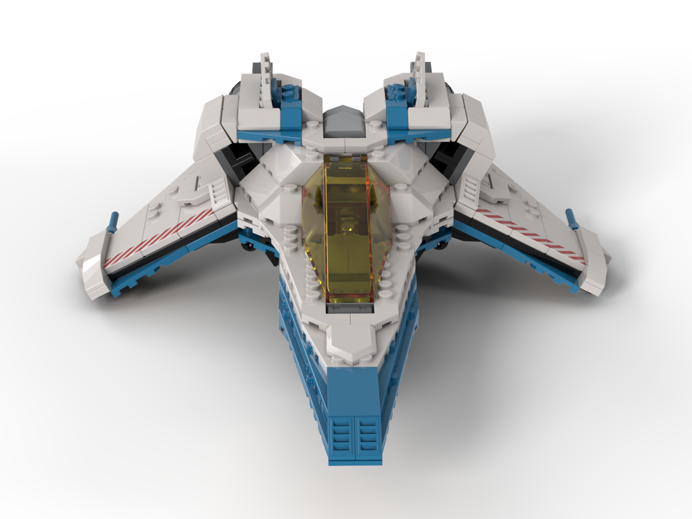 Lego Moc Lightyear Xl 15 Mod By Linse Rebrickable Build With Lego