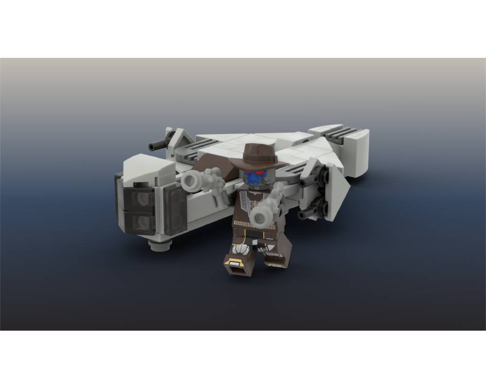 LEGO MOC Justifier - Cad Bane shuttle microfighter by thebrickway ...