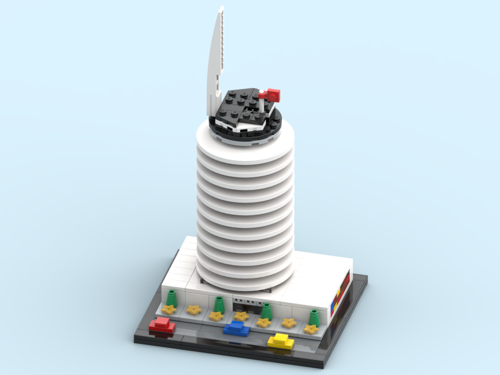 LEGO MOC Capitol Records Building - Los Angeles by tobetop ...