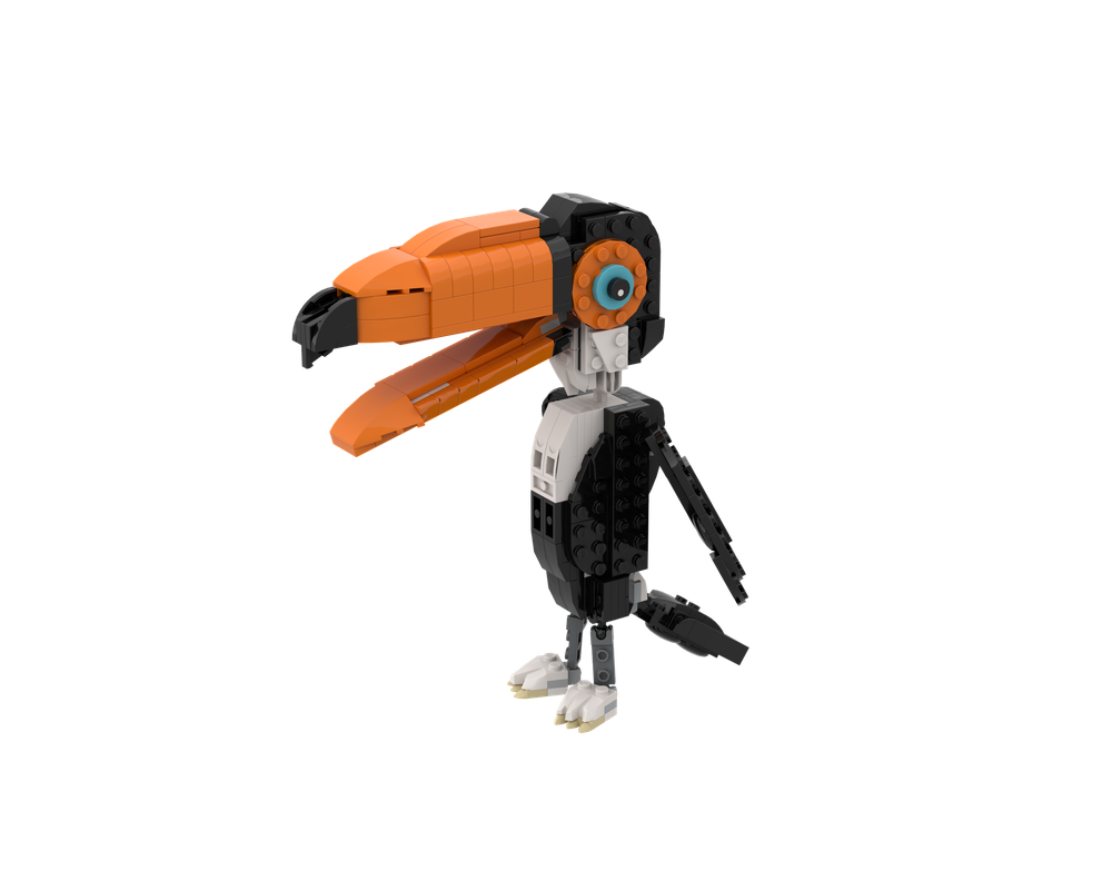 Lego Moc Toucan 31129 Alternate By Bricksmartworkshop Rebrickable