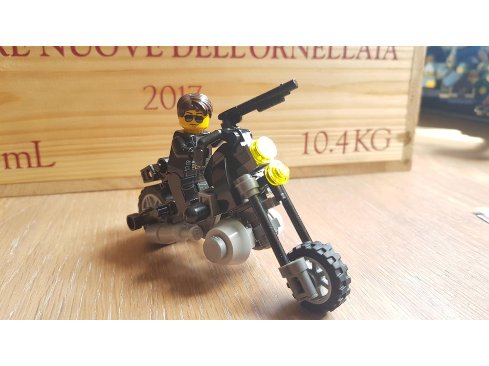 LEGO MOC Chopper by Mc.Brickface | Rebrickable - Build with LEGO