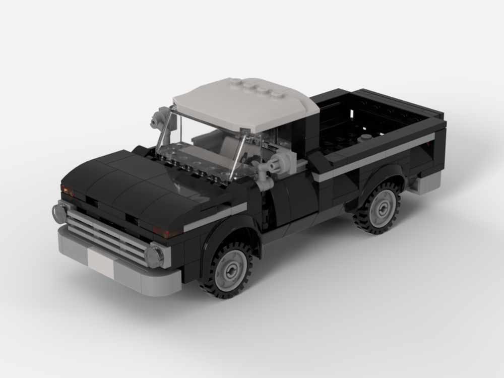 LEGO MOC 1965 Chevrolet C10 Fleetside - 8 stud wide by jameshigson0512 ...