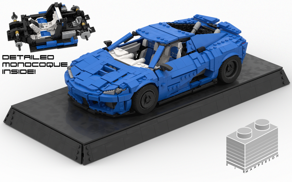 LEGO MOC Prowler Python - custom supercar by SirManperson | Rebrickable ...