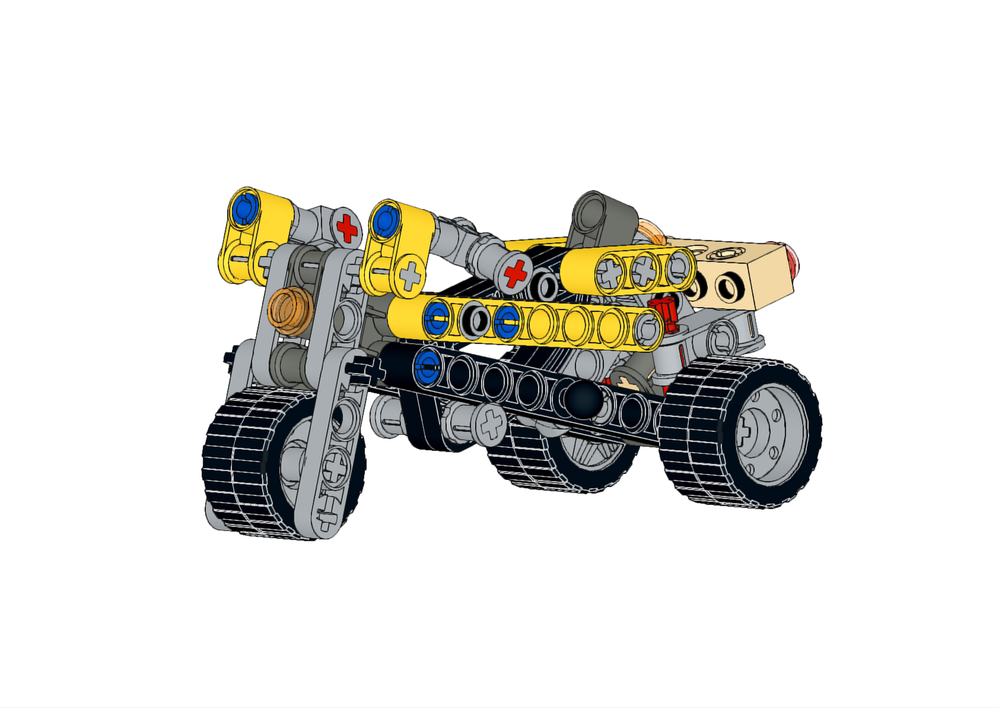 LEGO MOC Tricycle by NARP | Rebrickable - Build with LEGO
