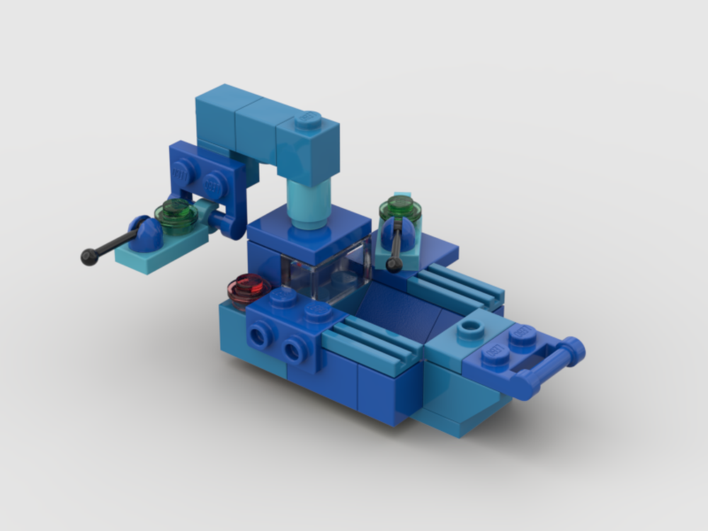 LEGO MOC Research Vessel With Mini Submarines by Fiskrs | Rebrickable ...