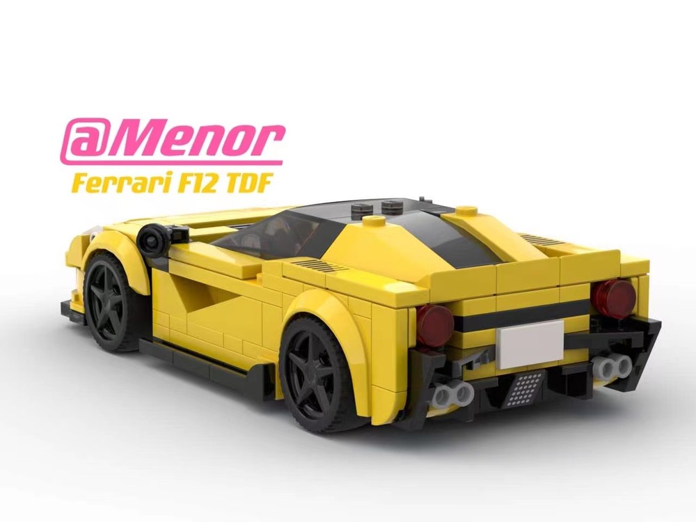 LEGO MOC Ferrari F12 TDF by Menor | Rebrickable - Build with LEGO