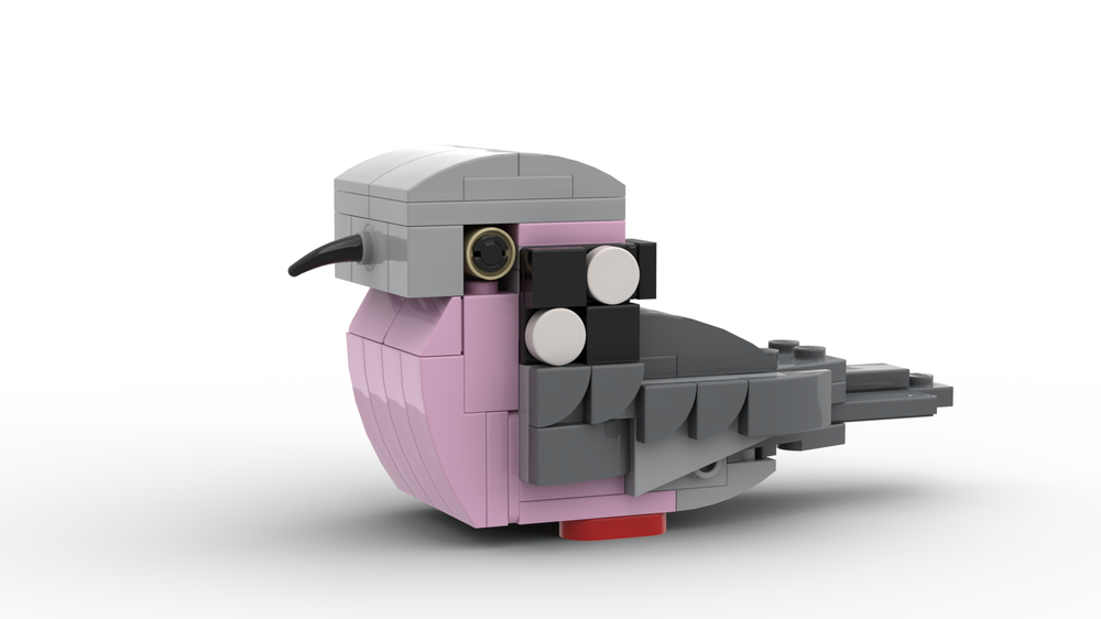 LEGO MOC Spotted Dove (Spilopelia chinensis) by ayayop | Rebrickable ...