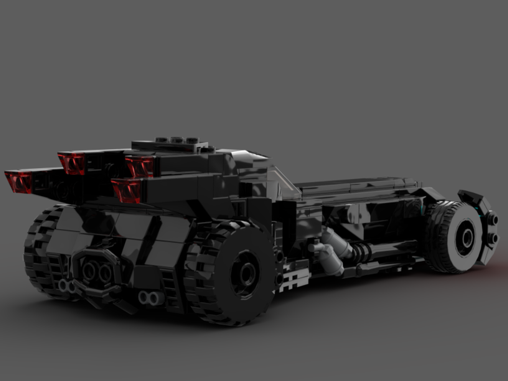 LEGO MOC Boosted Batmobile by Mackur04 | Rebrickable - Build with LEGO
