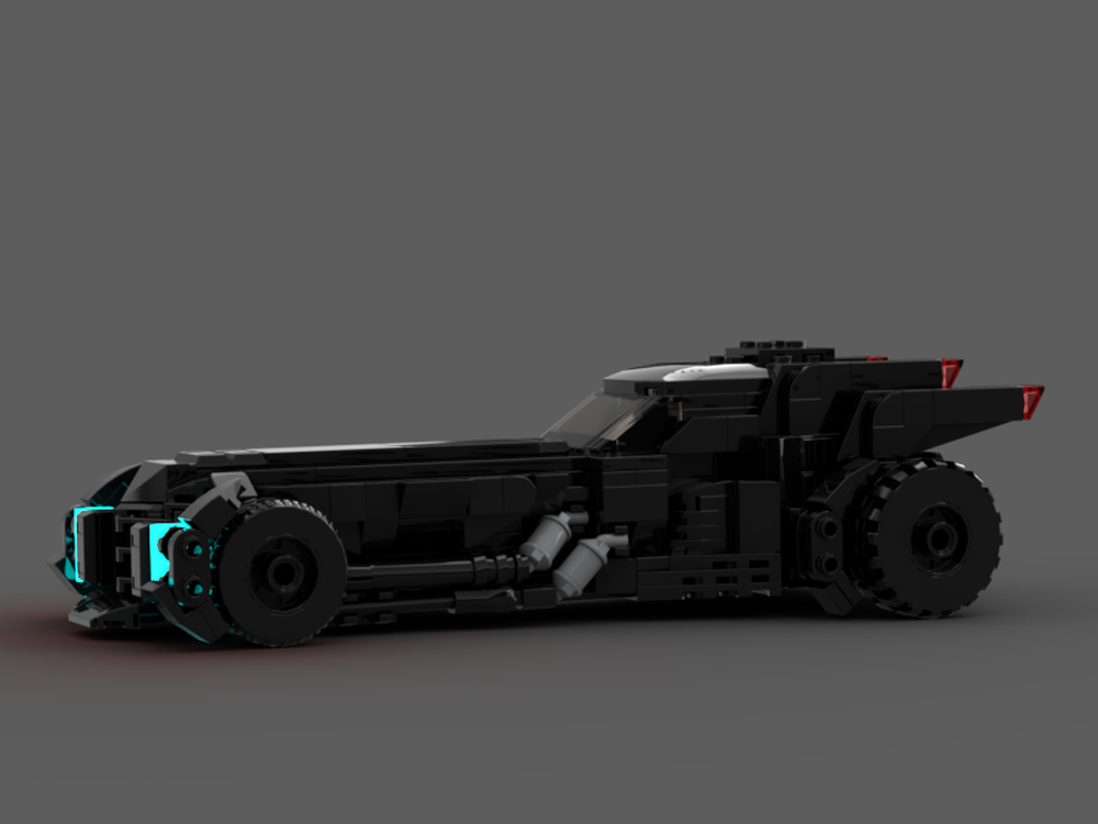 LEGO MOC Boosted Batmobile by Mackur04 | Rebrickable - Build with LEGO