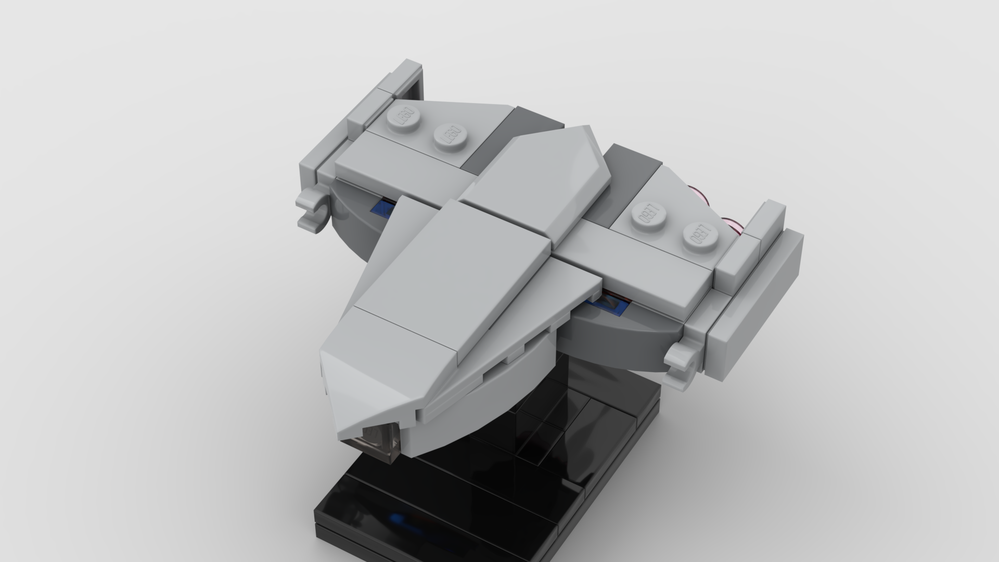 LEGO MOC 1:1455 X-70B Phatom-class Prototype by Kdapt-Preacher ...