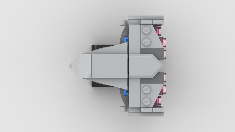 LEGO MOC 1:1455 X-70B Phatom-class Prototype by Kdapt-Preacher ...