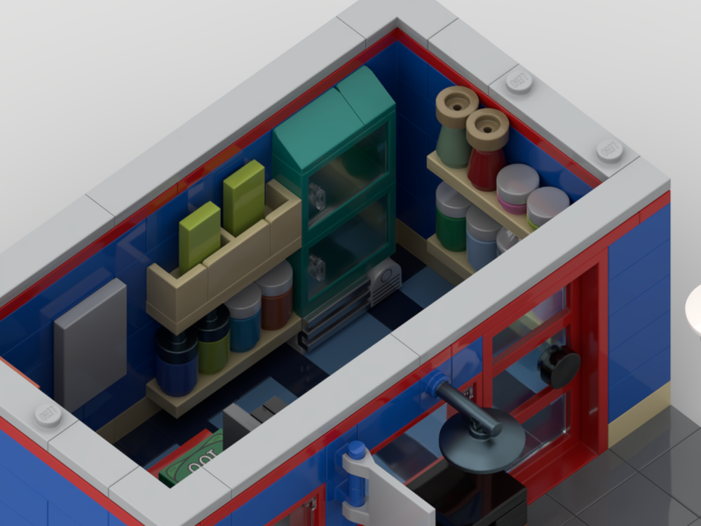 LEGO MOC Convenience Store, Small Modular by t-nova | Rebrickable ...