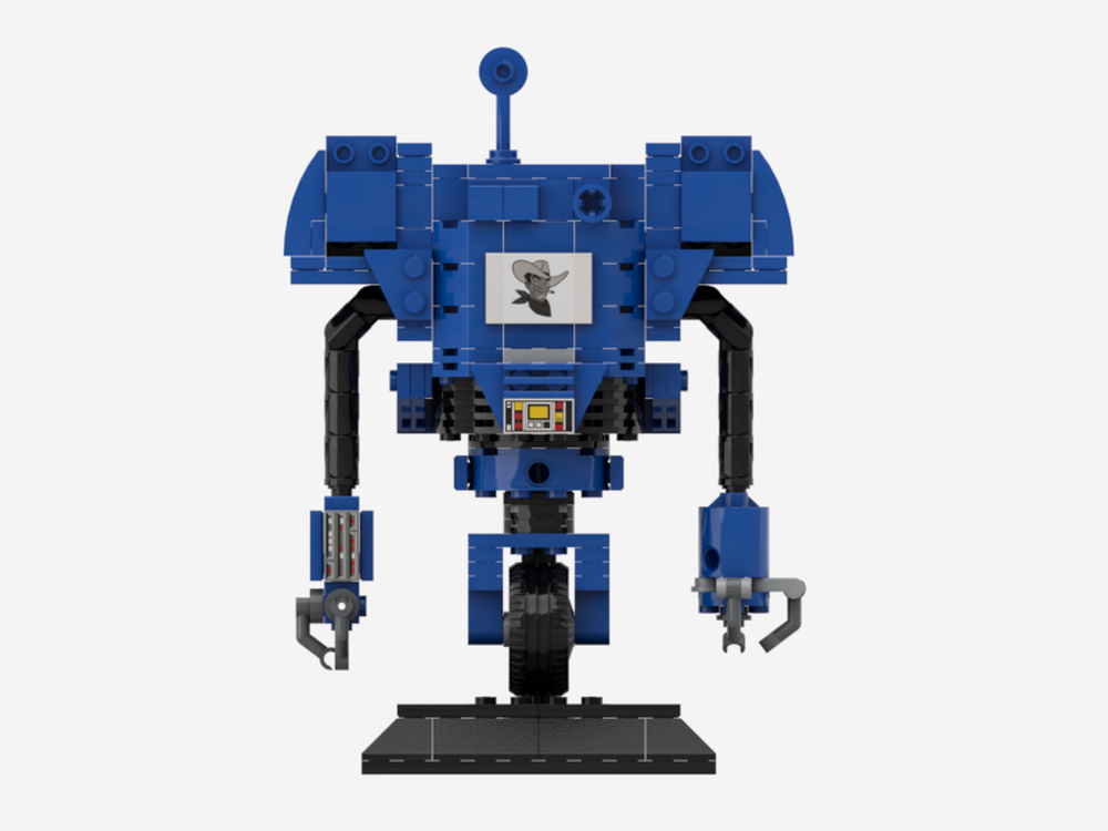 Lego Moc Fallout New Vegas Securitron By Jameshigson0512 Rebrickable