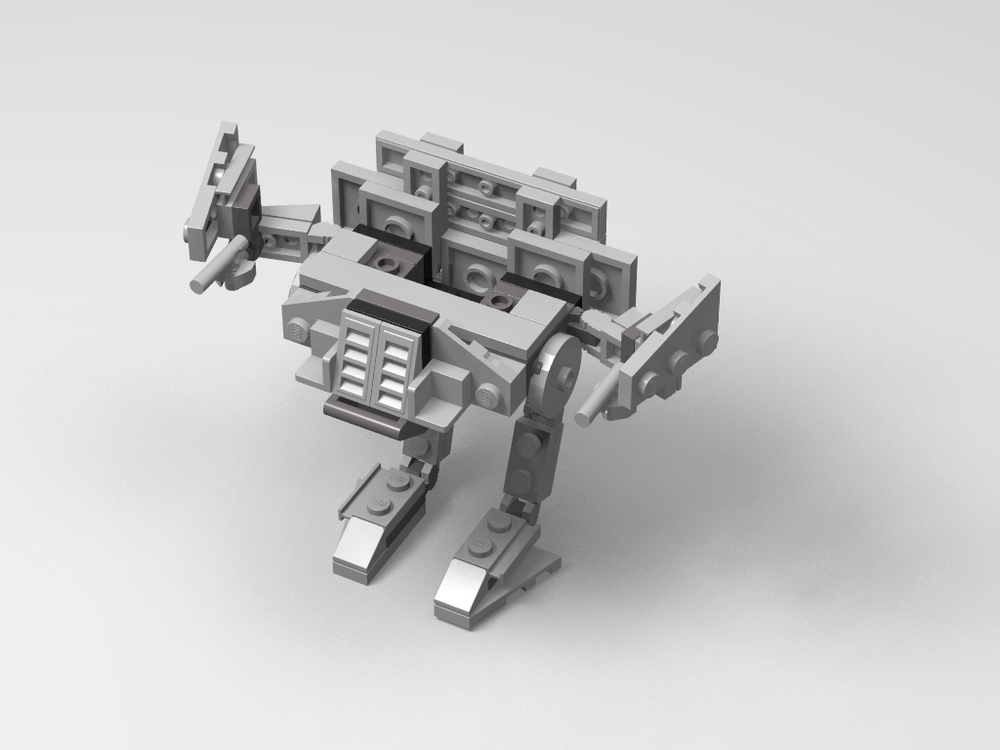 LEGO MOC micro fighter AT-RC by Bhadi | Rebrickable - Build with LEGO