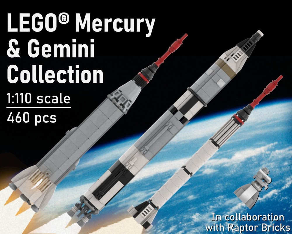 LEGO MOC Mercury & Gemini Collection [Saturn V scale] by 0rig0 ...