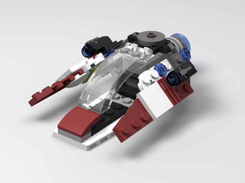LEGO MOC-115959 Star fighter by Bhadi | Rebrickable - Build with LEGO