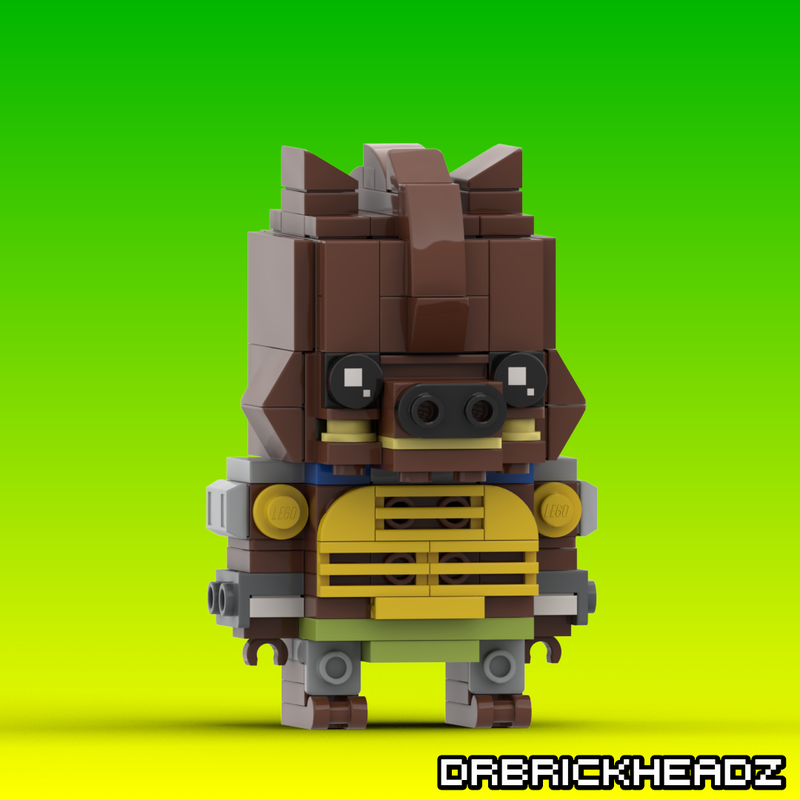 LEGO MOC Razhar (Teenage Mutant Ninja Turtles, 1987) Brickheadz by ...