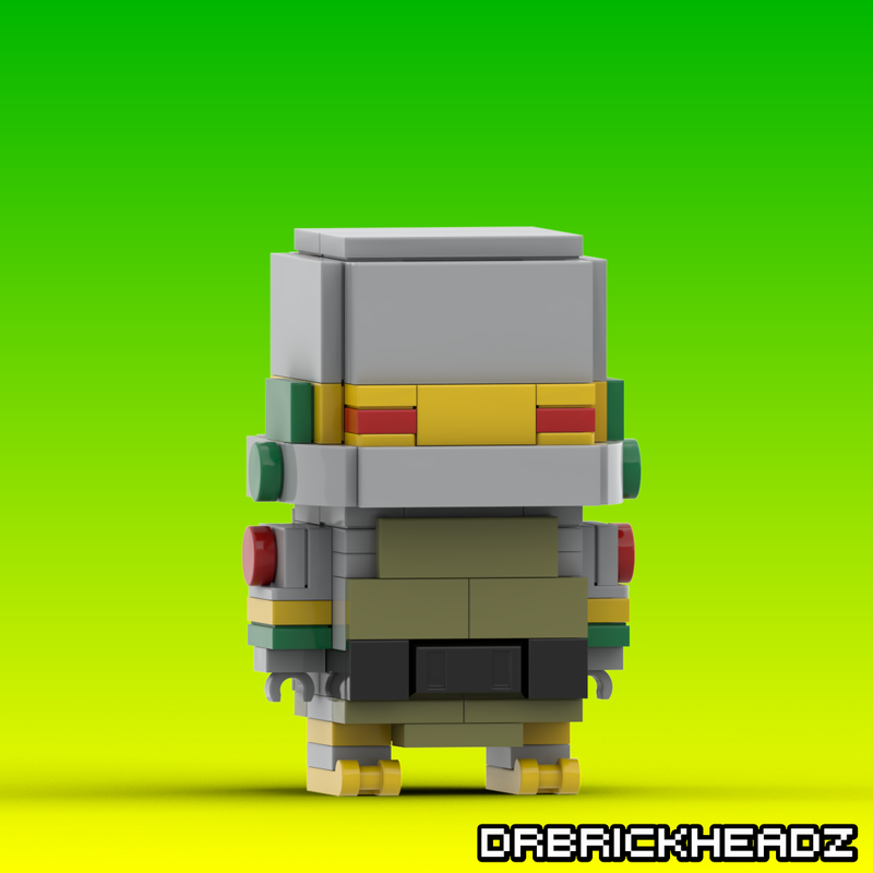 LEGO MOC Metalhead (Teenage Mutant Ninja Turtles, 1987) Brickheadz by ...