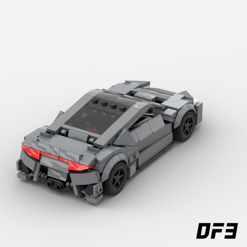 LEGO MOC Acura NSX type S 2022 by df3_legomocs | Rebrickable - Build ...
