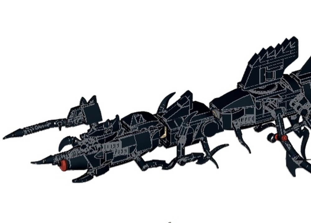 LEGO MOC Krill (Dark Dragon) by BrixGoFar | Rebrickable - Build with LEGO