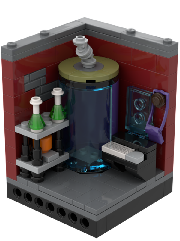 LEGO MOC Green Goblin Hideout by AgentPrometheus | Rebrickable - Build ...