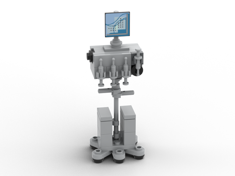 LEGO MOC Nidus Infant Dialysis machine by Milo3 | Rebrickable - Build ...