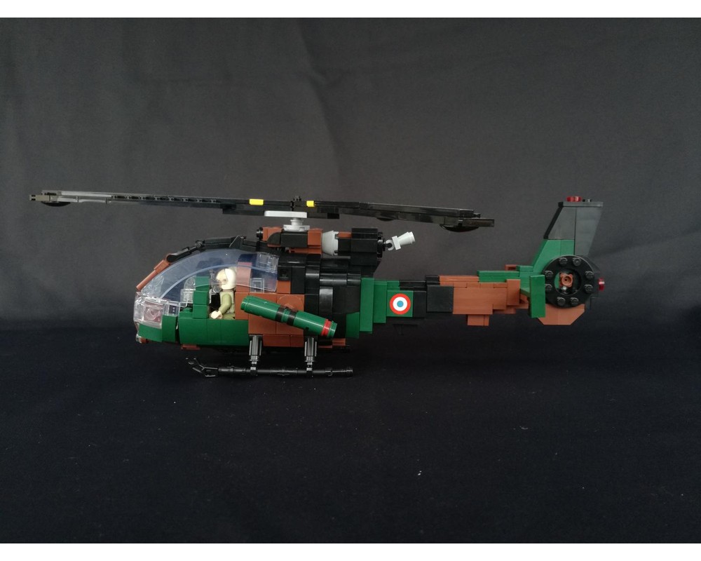 LEGO MOC SA342 Gazelle by Spartane | Rebrickable - Build with LEGO
