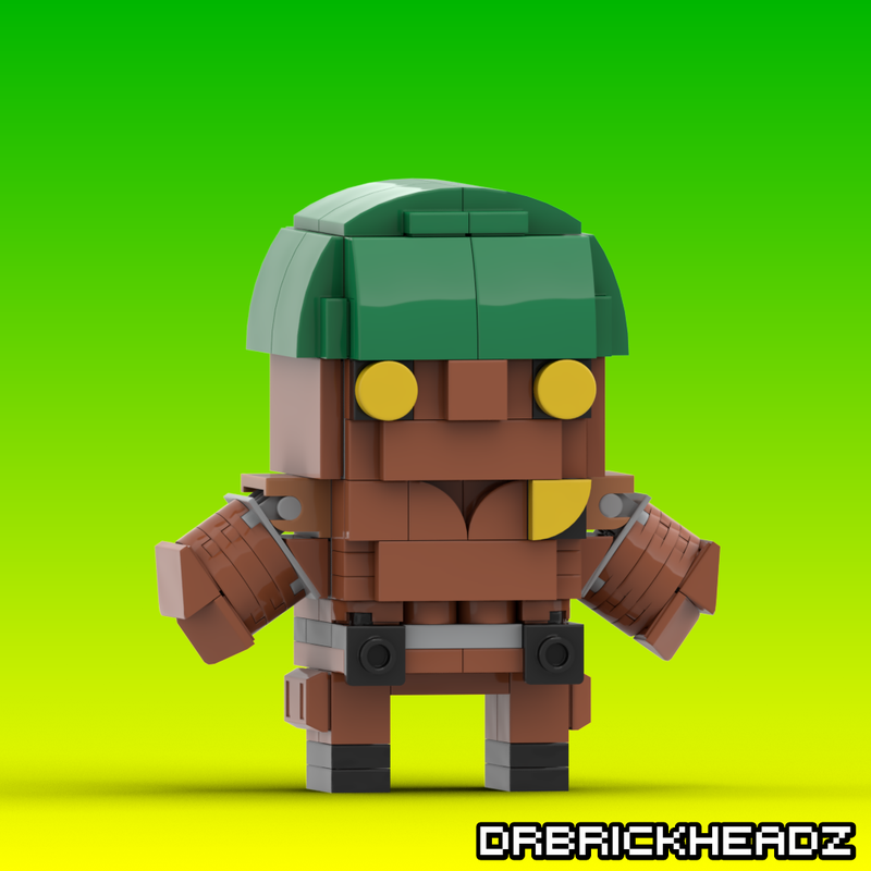 LEGO MOC General Traag (Teenage Mutant Ninja Turtles, 1987) Brickheadz ...