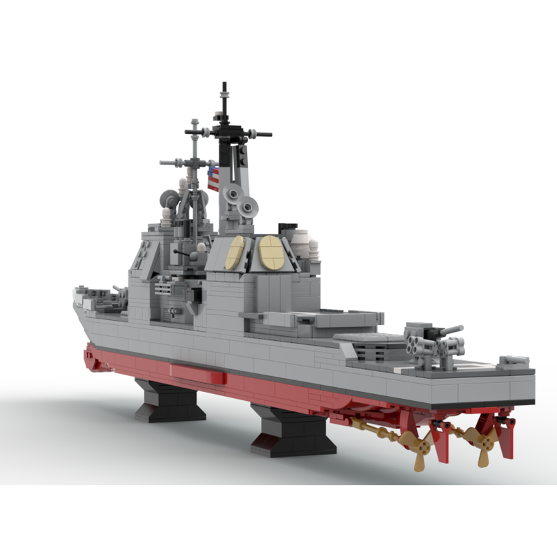 LEGO MOC USS Bunker Hill CG-52 (Ticonderoga Class Guided Missile ...
