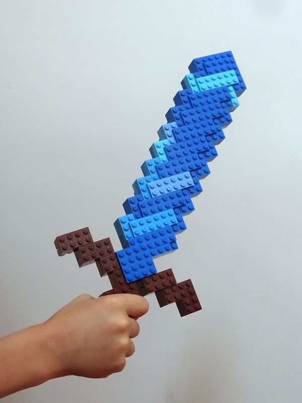 LEGO MOC Minecraft kard (Minecraft sword) by tolyas | Rebrickable ...