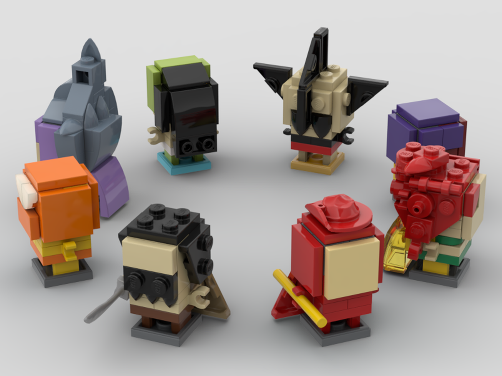 LEGO MOC Mini-Brickheadz - Forgotten DC Vilains by Thierry ...