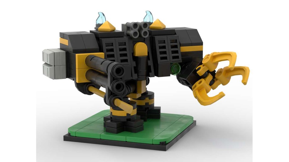 LEGO MOC Warhammer 40k Chaos Dreadnought (mini) by meregt | Rebrickable ...