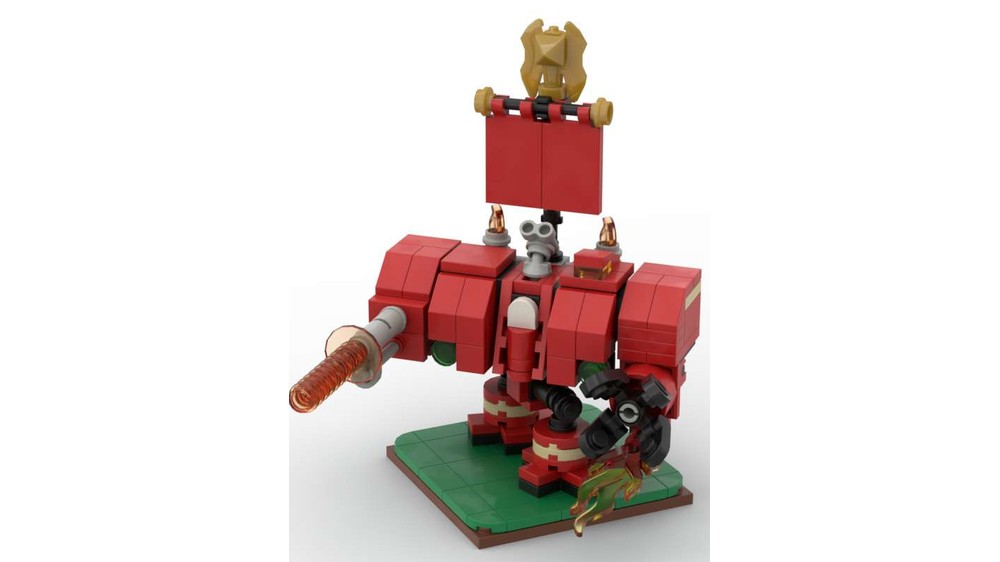 LEGO MOC Warhammer 40k Space Marine Dreadnought (mini) by meregt ...
