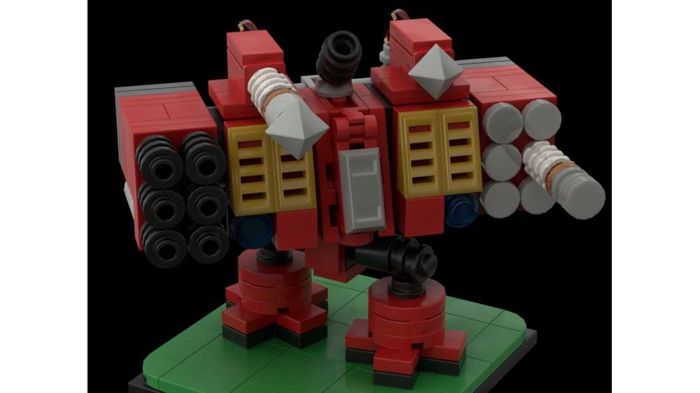 LEGO MOC Warhammer 40k Space Marine Dreadnought (mini) by meregt ...