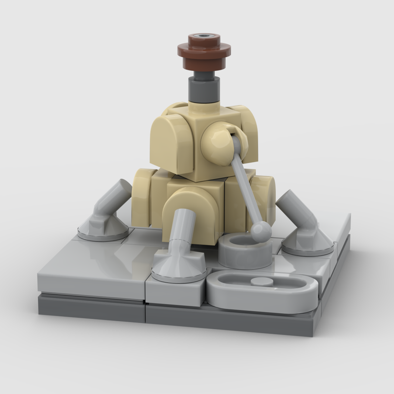 LEGO MOC 1:110 Luna 16 spacecraft by alekru | Rebrickable - Build with LEGO