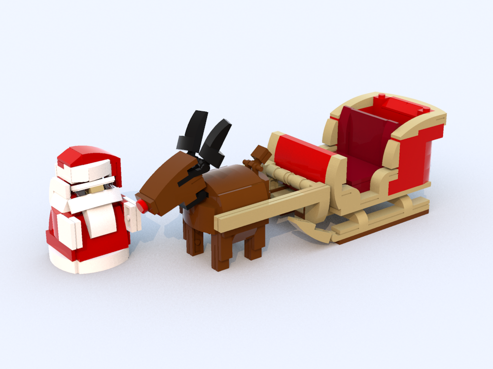 LEGO MOC Santa Claus by ww | Rebrickable - Build with LEGO