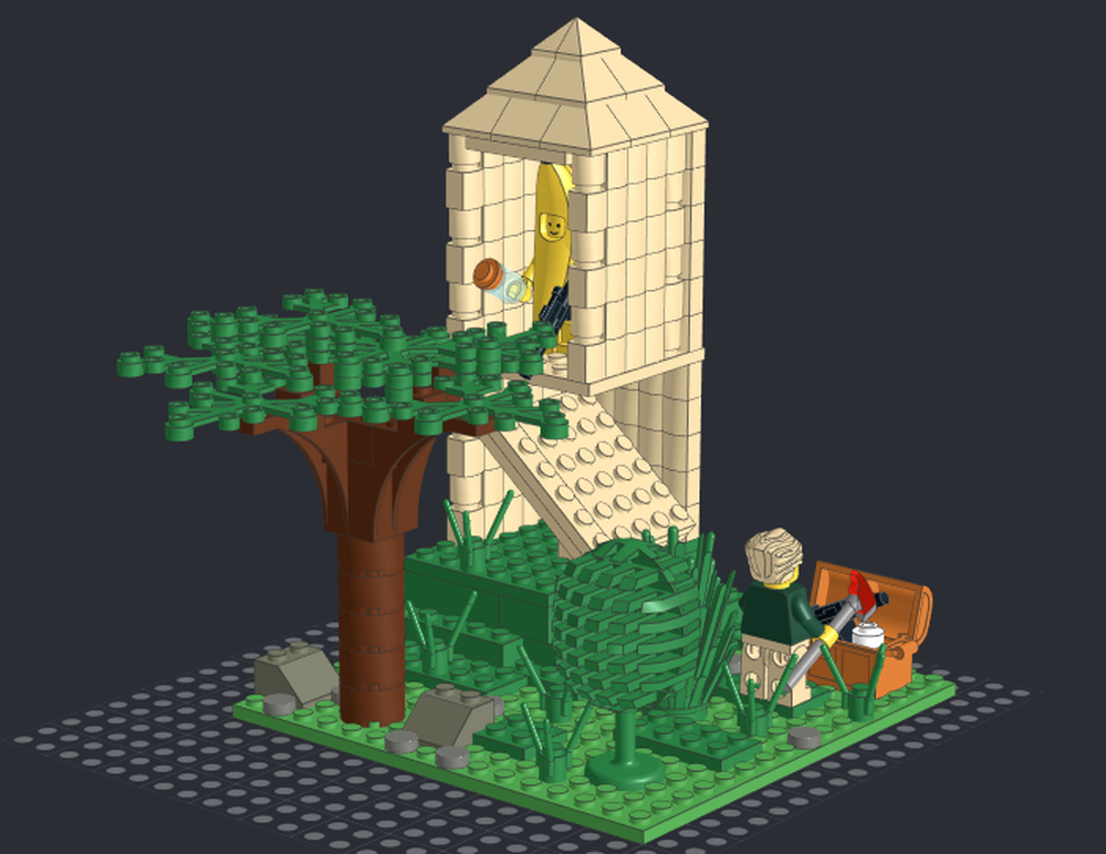 LEGO MOC The Build Battle by BuilderMrBuilderMan | Rebrickable - Build ...