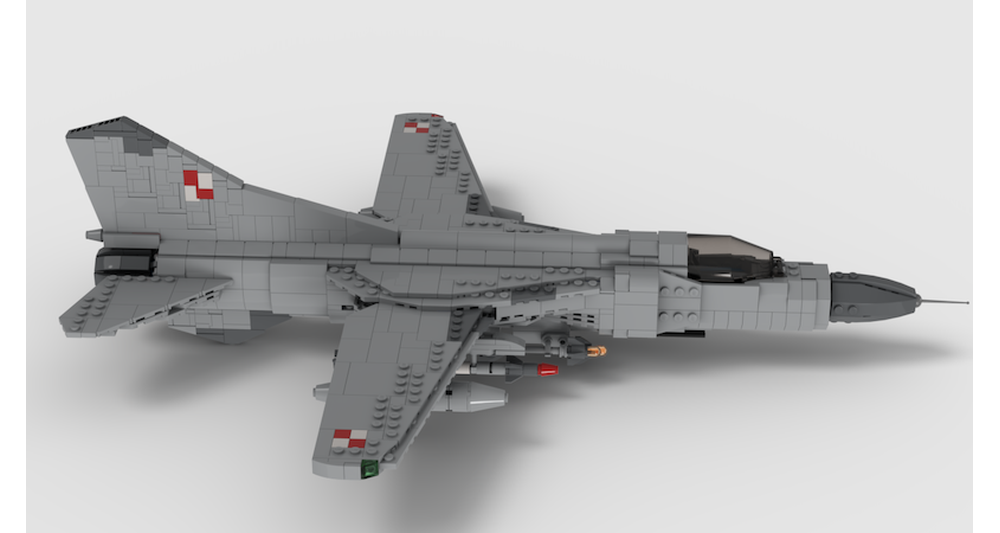 LEGO MOC Mikoyan Gurevich MiG-23MF in gray and VVS Schemes... by Free ...