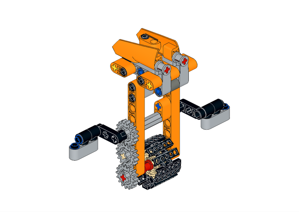 LEGO MOC Tracked Unicycle by NARP | Rebrickable - Build with LEGO