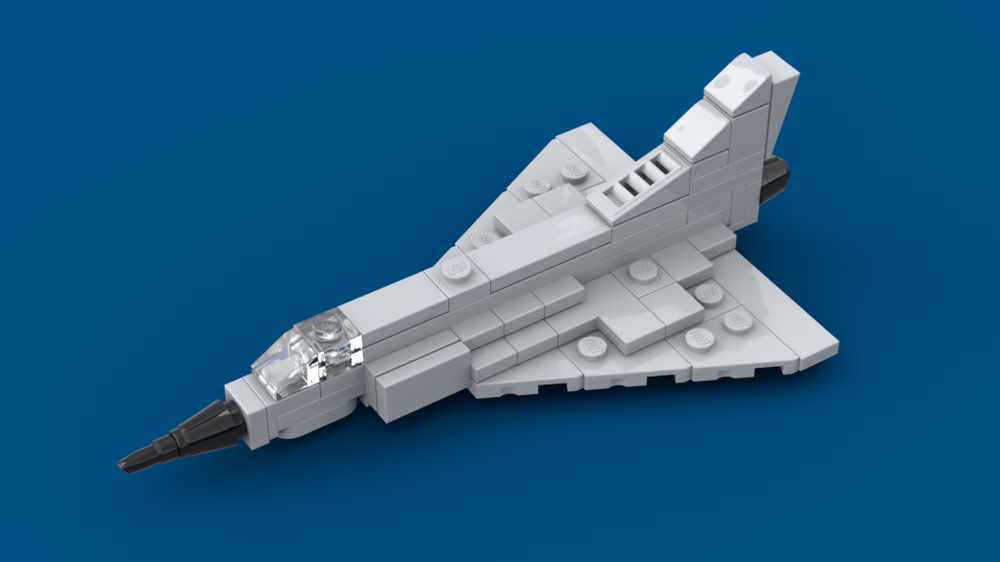 LEGO MOC Micro M2000 by soccertw | Rebrickable - Build with LEGO