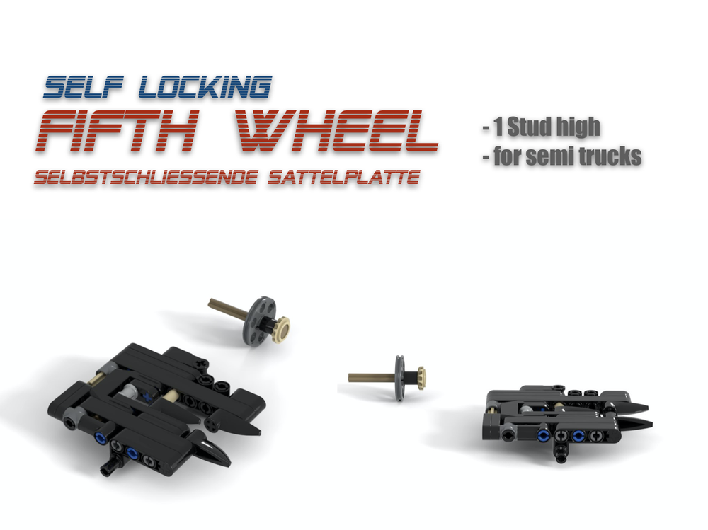 LEGO MOC Self Locking Fifth Wheel by Mani91 | Rebrickable - Build with LEGO