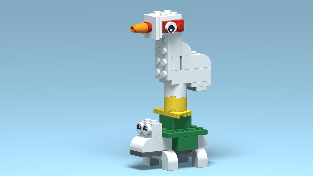 LEGO MOC-116327 11012 Tortoise and Crane by mattking4 | Rebrickable ...