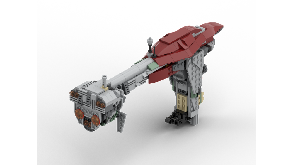 Lego Moc Nebulon B Frigate Alt Build Of Boba Fetts Starship 75312