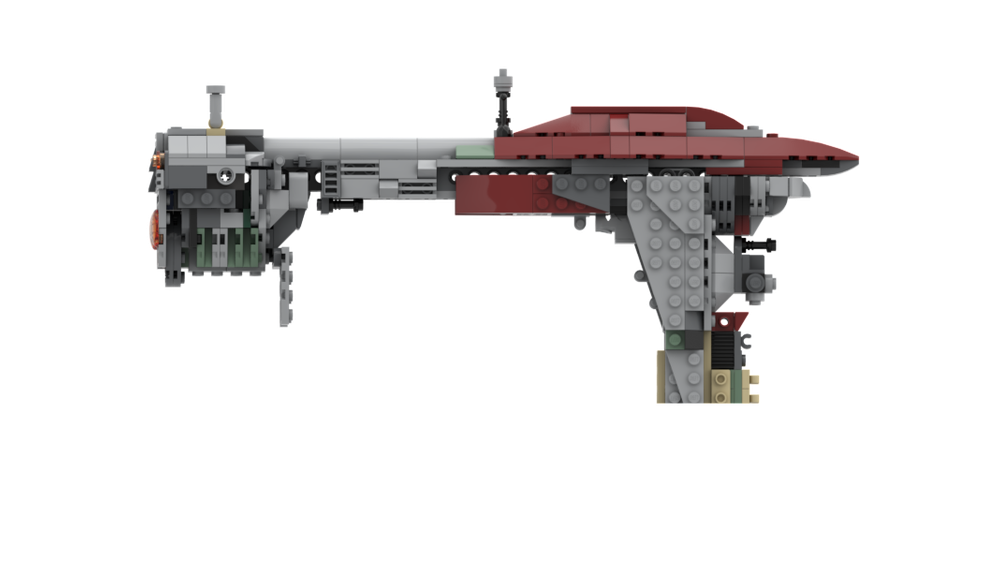 Lego Moc Nebulon B Frigate Alt Build Of Boba Fetts Starship 75312