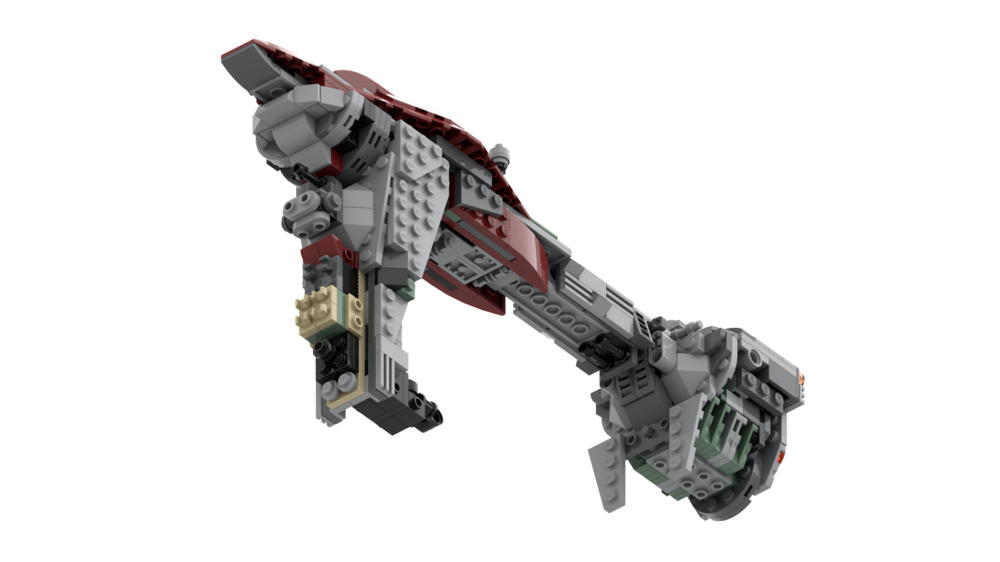 Lego Moc Nebulon B Frigate Alt Build Of Boba Fetts Starship 75312