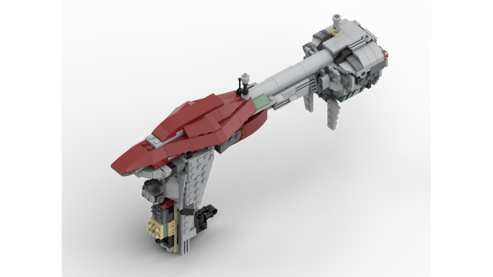 Lego Moc Nebulon B Frigate Alt Build Of Boba Fetts Starship 75312