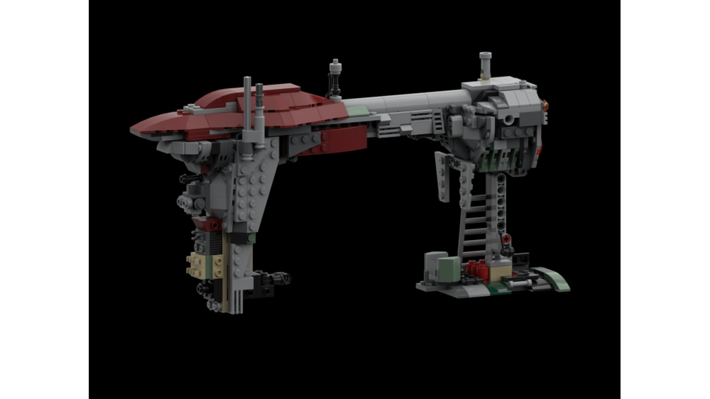 Lego Moc Nebulon B Frigate Alt Build Of Boba Fetts Starship 75312