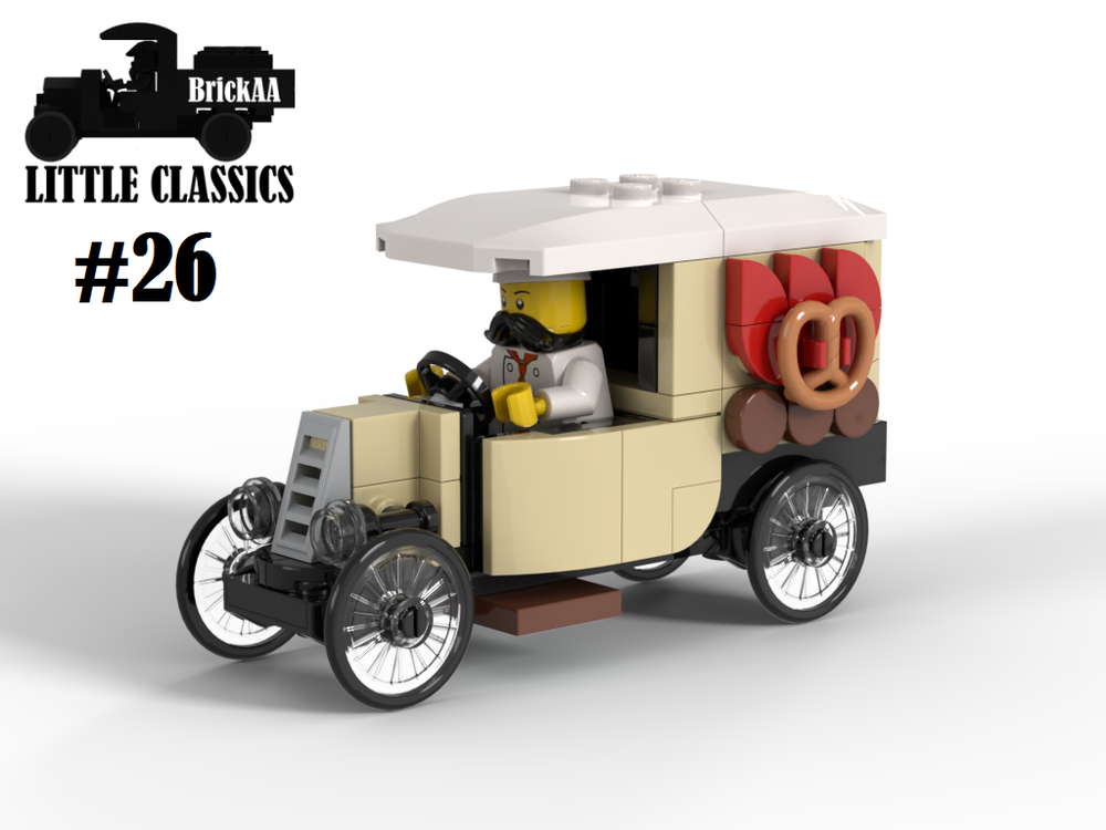 LEGO MOC Little classics #26 - Bakery van by BrickAA | Rebrickable ...